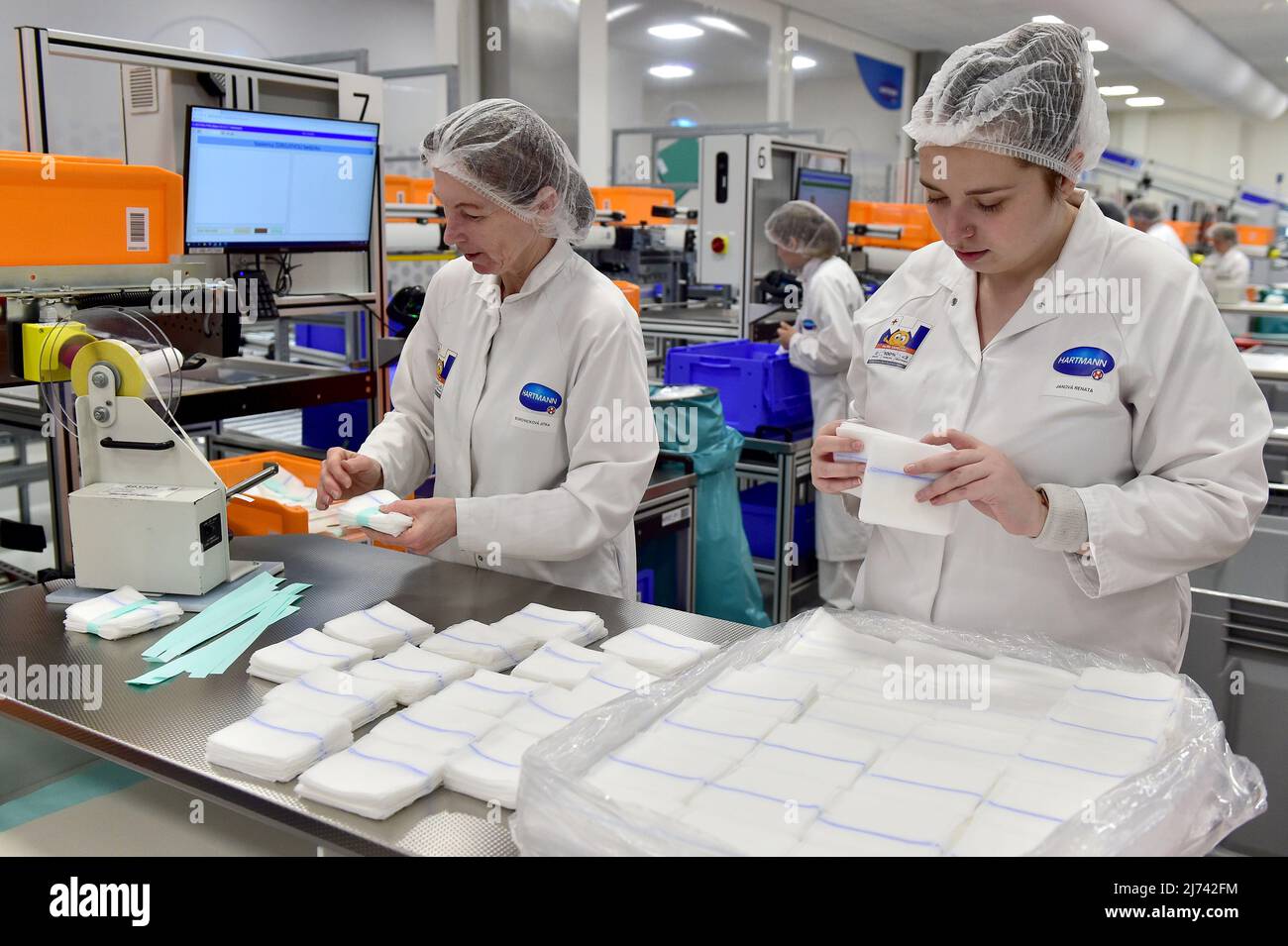 Operation in the factory of the Czech branch of Hartmann-Rico, the ...