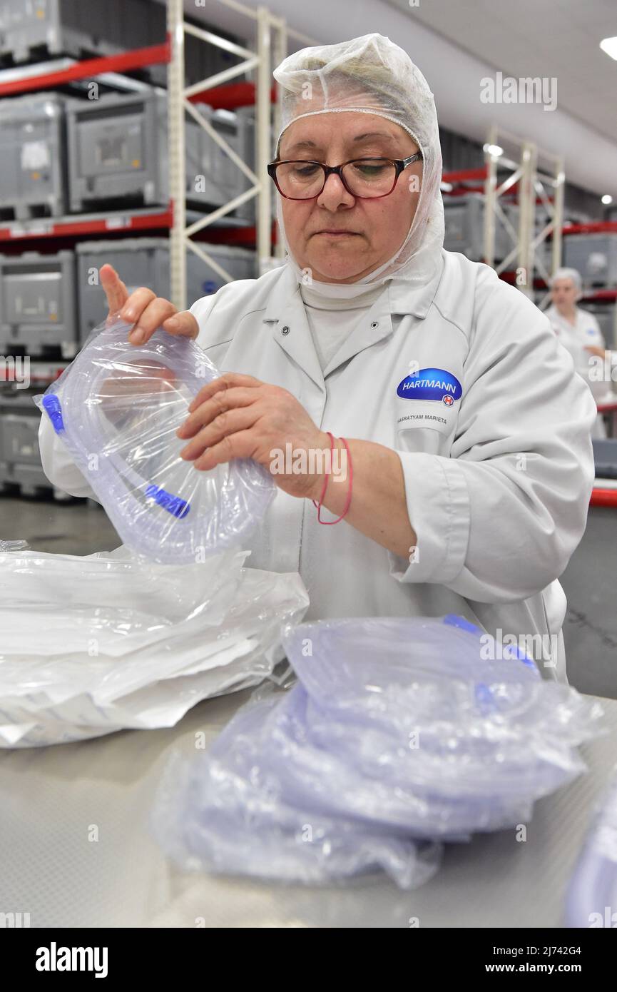 Operation in the factory of the Czech branch of Hartmann-Rico, the ...