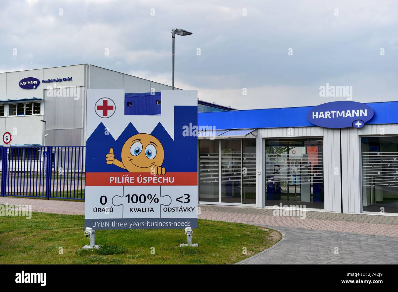New reception of the factory of the Czech branch of Hartmann-Rico, the ...