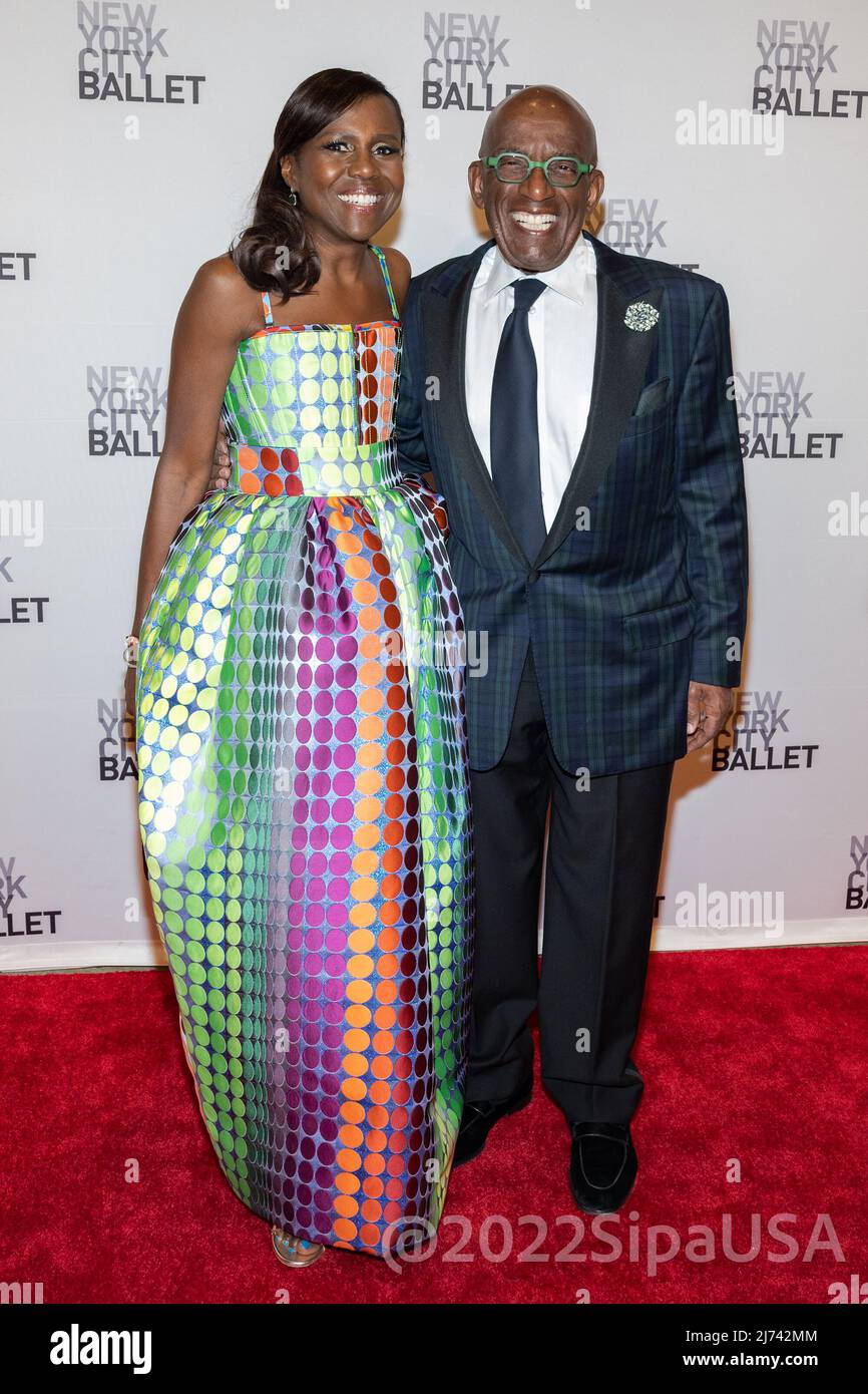 Deborah Roberts and Al Roker attend the New York City Ballet 2022 ...