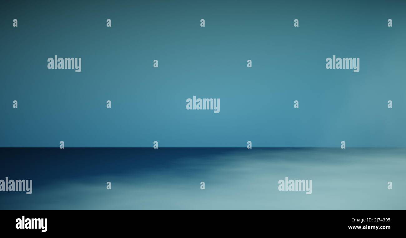 Blank colorful wall background and hard falling shadow. 3D rendering ...