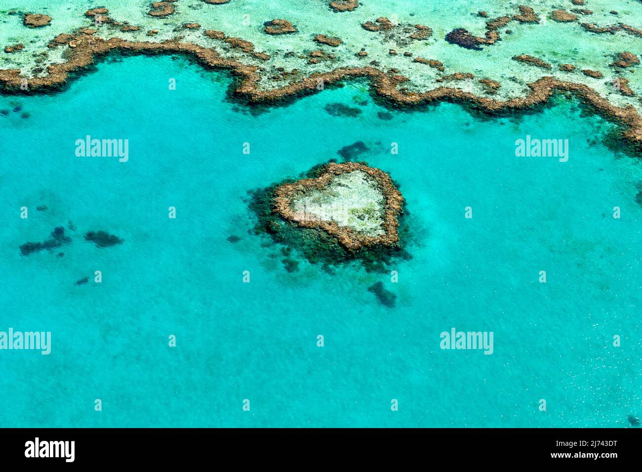 Aerial view of heart reef hi-res stock photography and images - Alamy