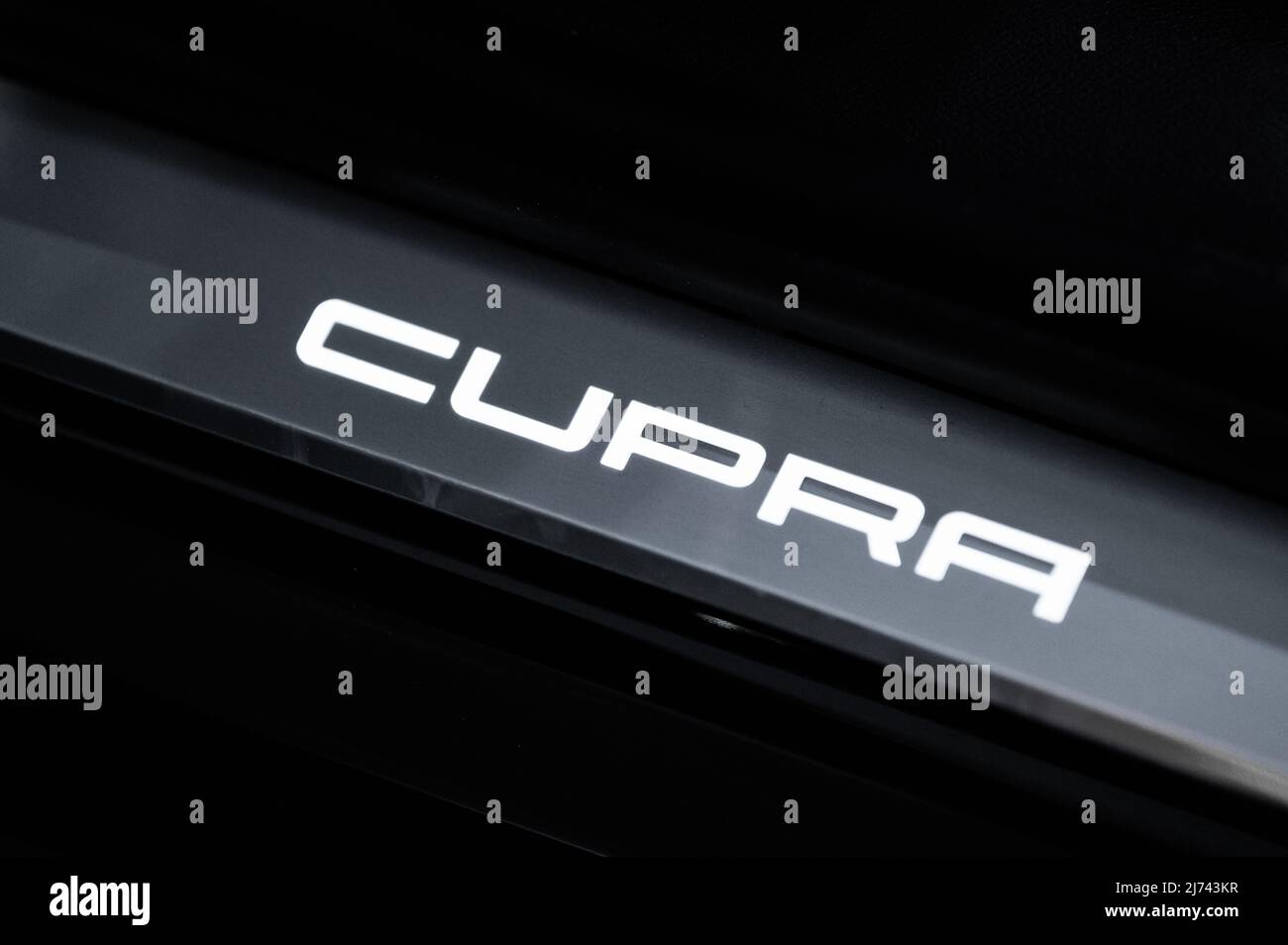 04 May 2022, Baden-Wuerttemberg, Villingen-Schwenningen: The Cupra ...