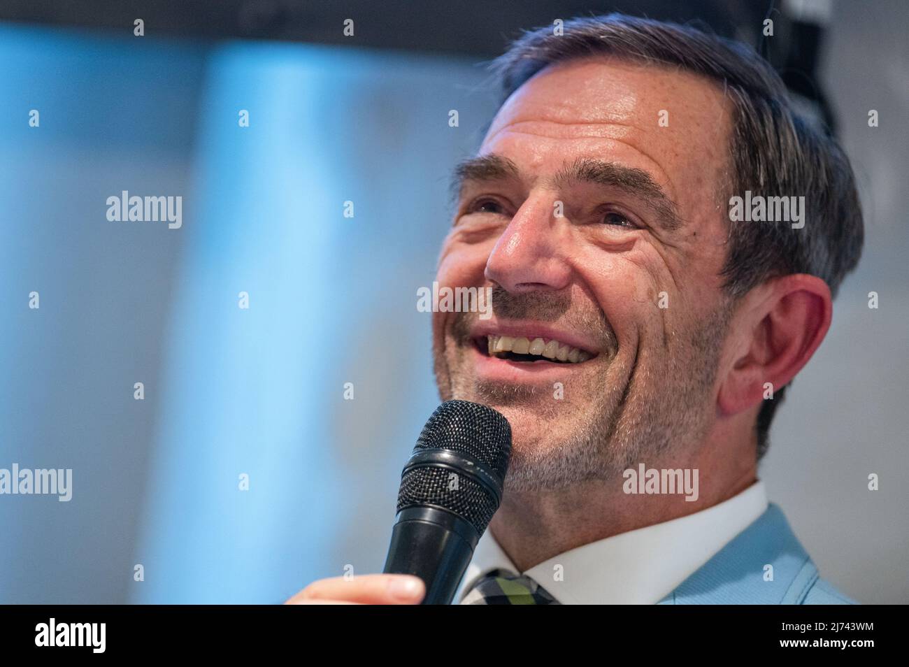 05 May 2022, North Rhine-Westphalia, Cologne: Klaus Steinbach, silver ...