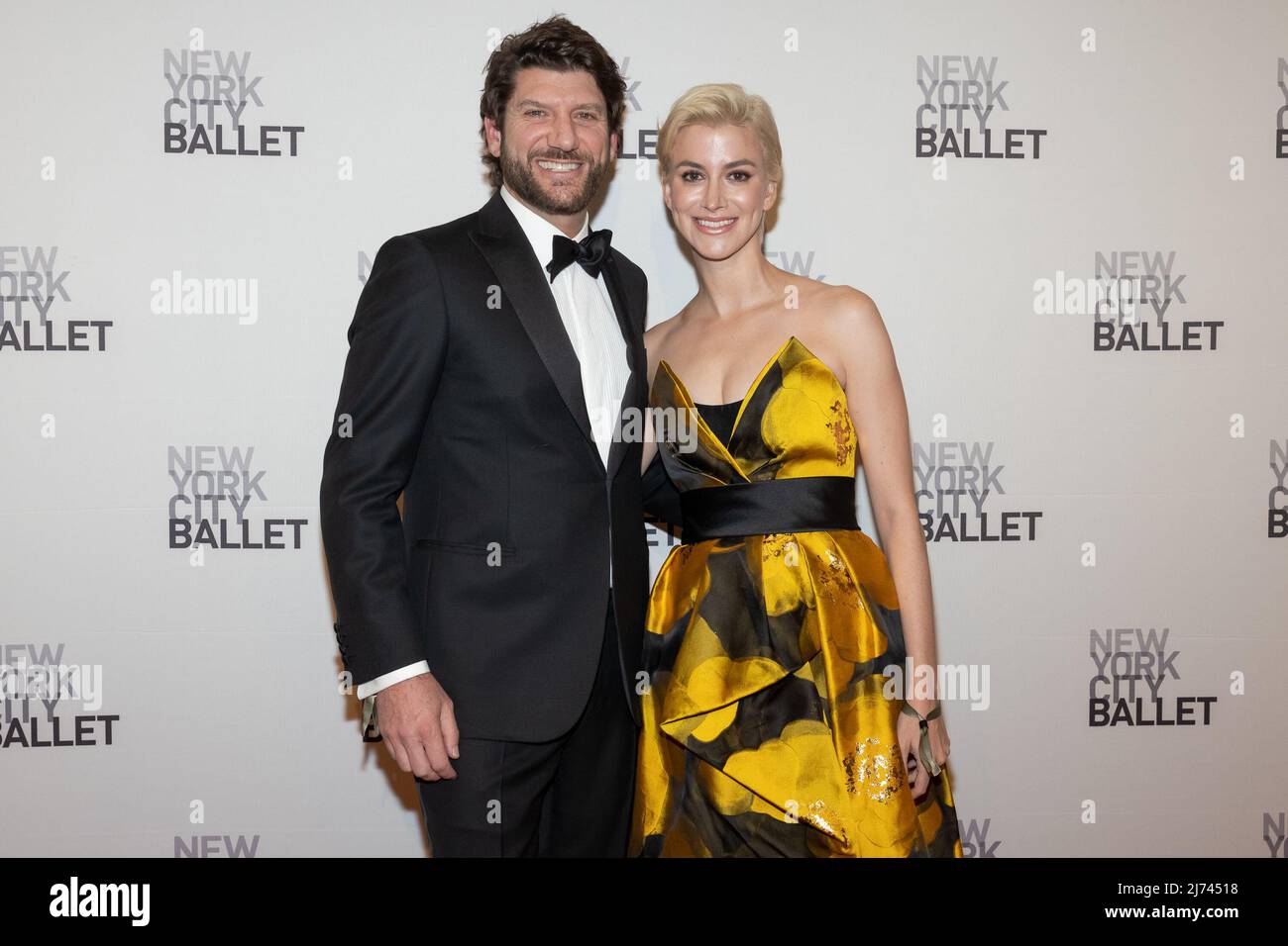 (L-R) Kevin Thau and Brynn Putnam attend the New York City Ballet 2022 ...