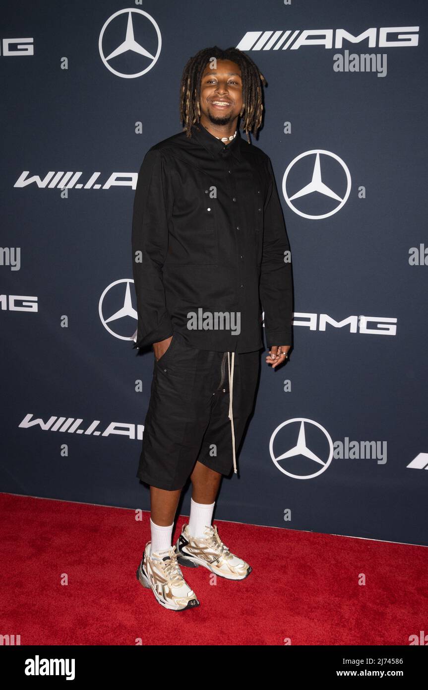 MIAMI, FLORIDA - MAY 05: Prince Nasir Dean attends the WILL.I.AMG Event ...