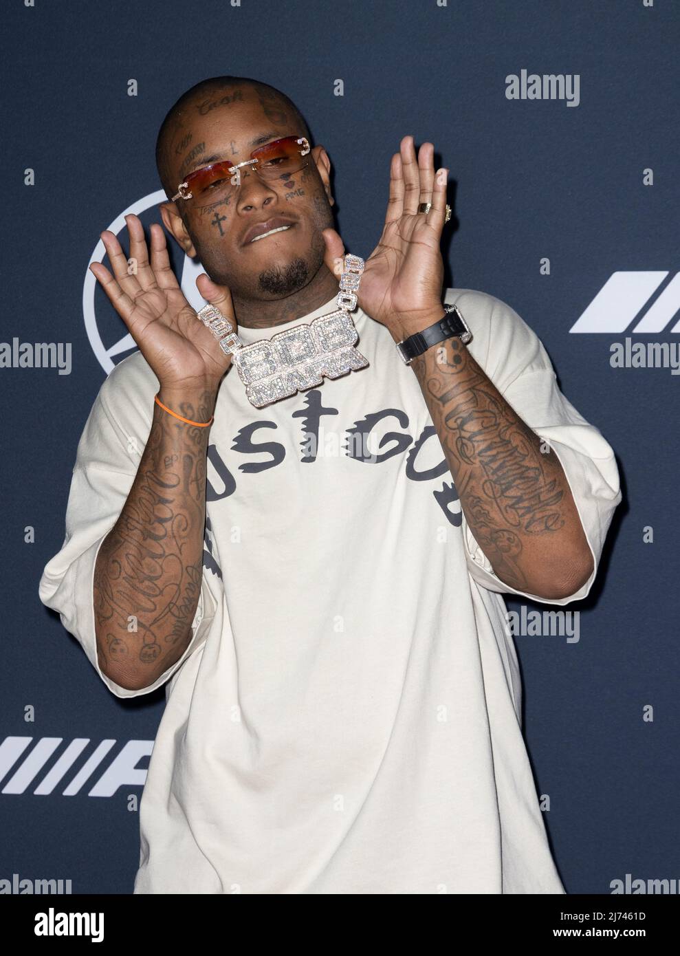 MIAMI, FLORIDA - MAY 05: US music producer Southside attends the WILL.I ...