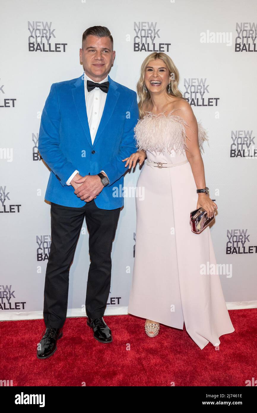 (L-R) Tom Marro and Camelia Entekhabifard attend the New York City ...