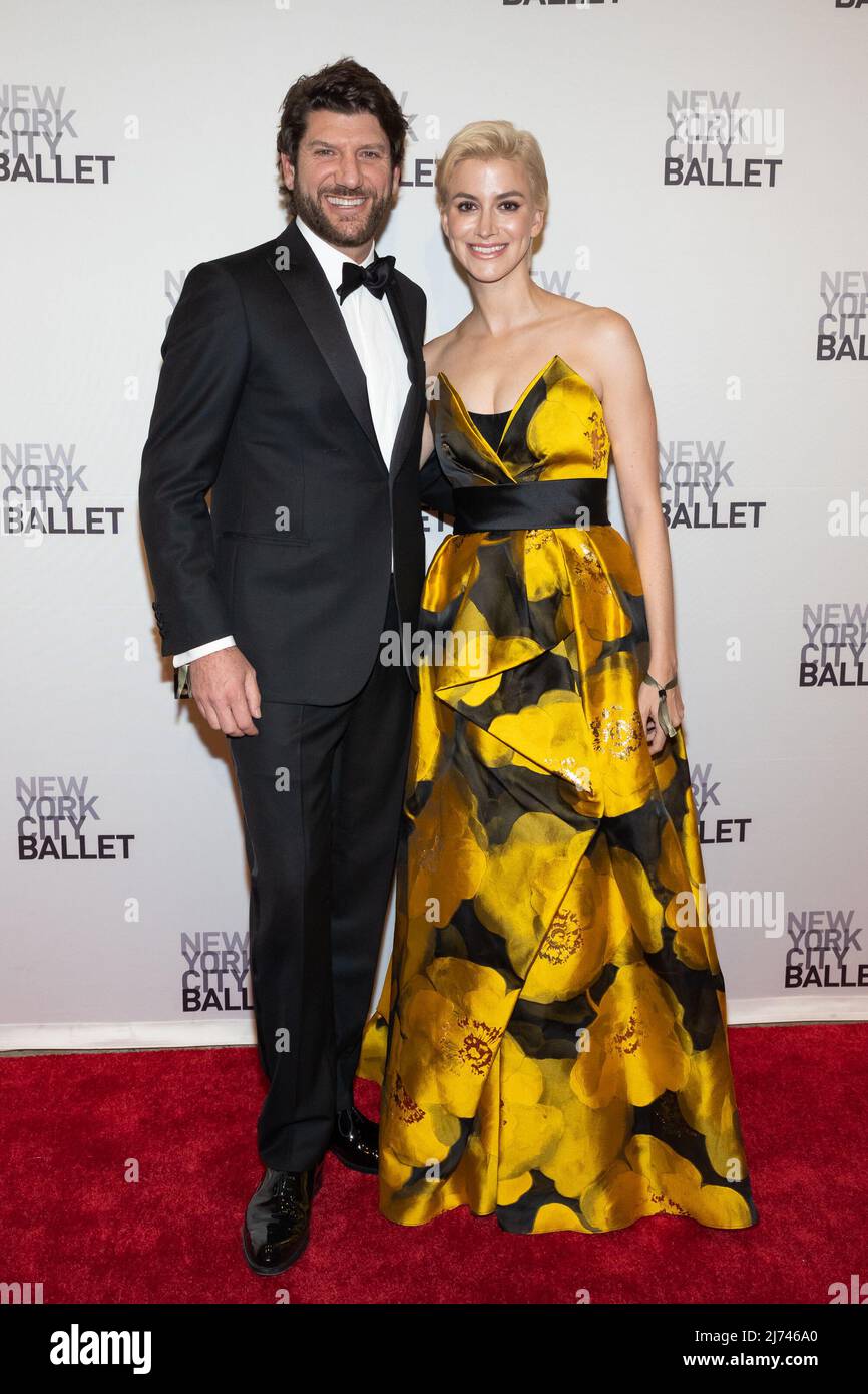 (L-R) Kevin Thau and Brynn Putnam attend the New York City Ballet 2022 ...