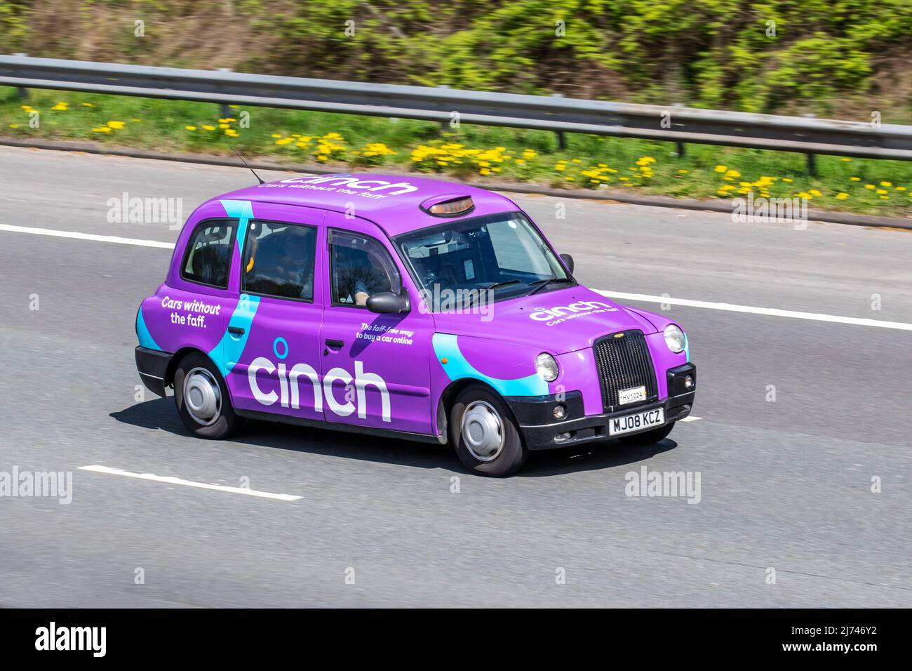 Cinch purple logo livery hi-res stock photography and images - Alamy