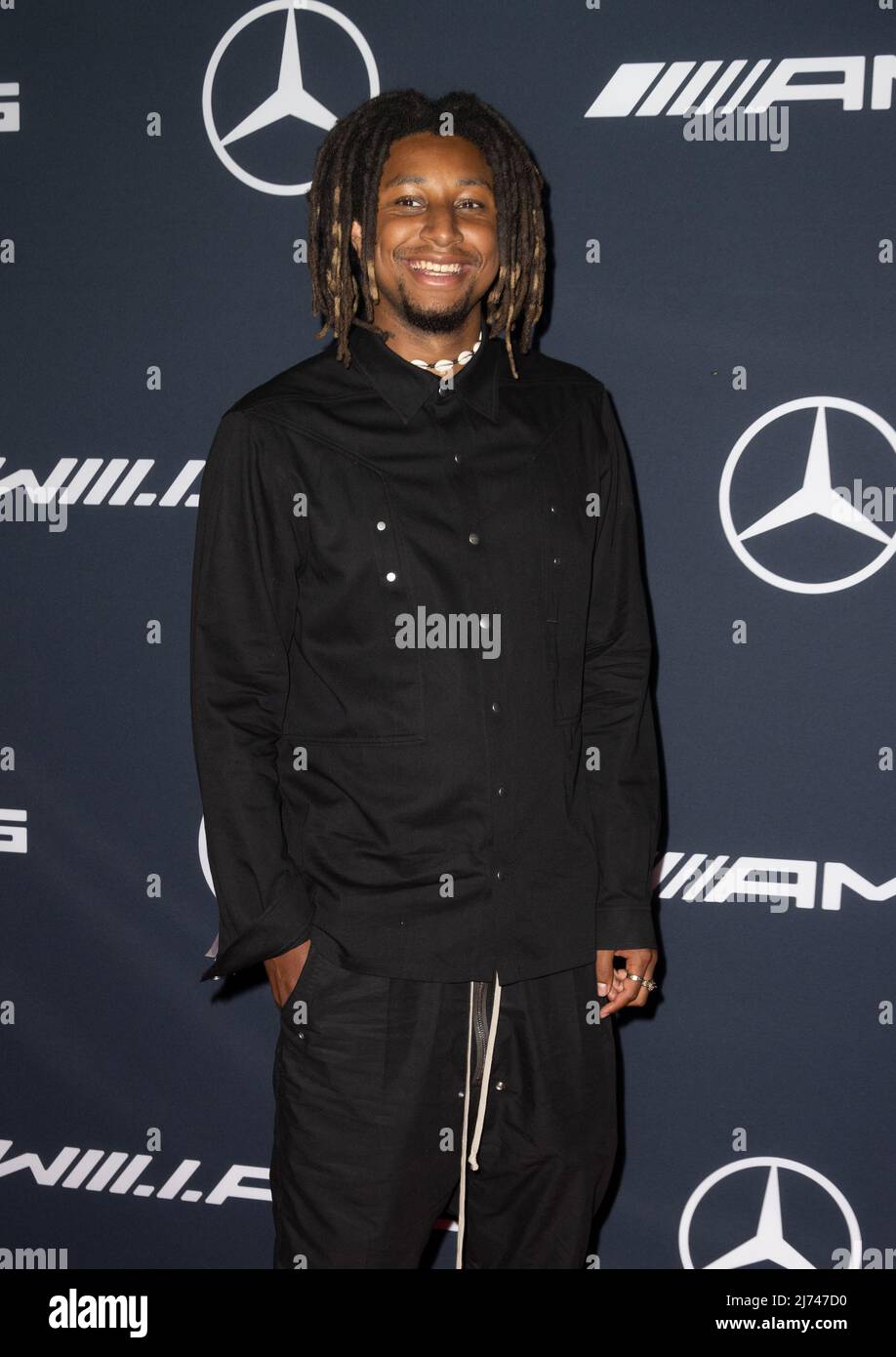 MIAMI, FLORIDA - MAY 05: Prince Nasir Dean attends the WILL.I.AMG Event ...