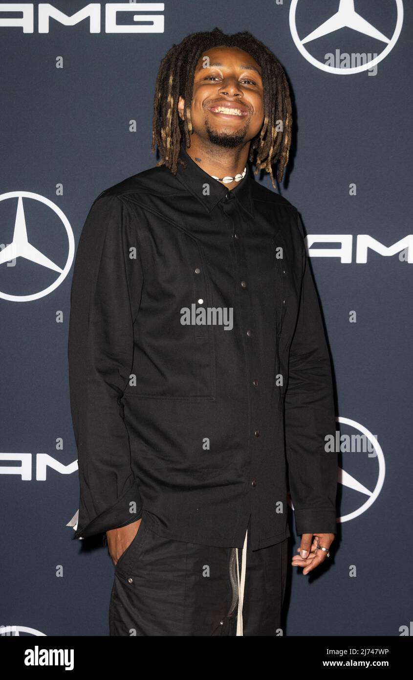 MIAMI, FLORIDA - MAY 05: Prince Nasir Dean attends the WILL.I.AMG Event ...