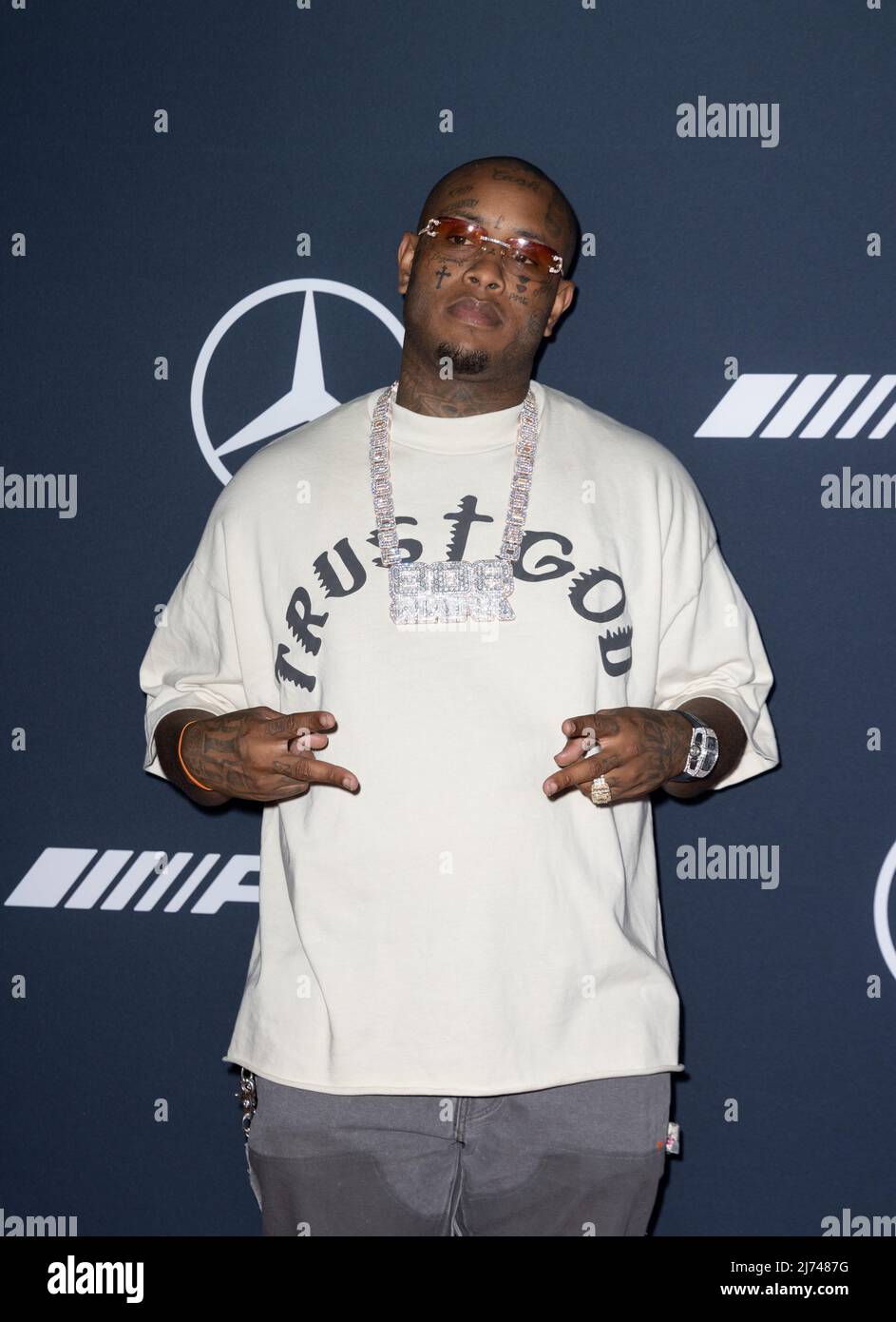 MIAMI, FLORIDA - MAY 05: US music producer Southside attends the WILL.I ...