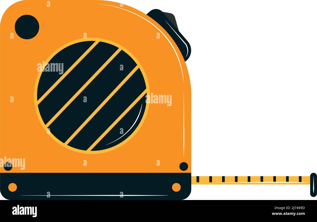 construction tape measure Stock Vector Image & Art - Alamy