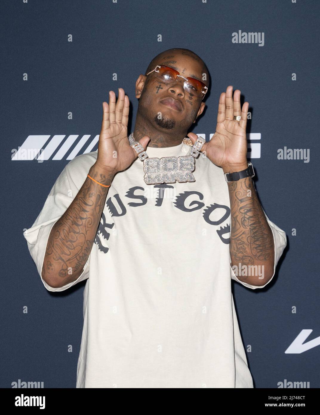 MIAMI, FLORIDA - MAY 05: US music producer Southside attends the WILL.I ...