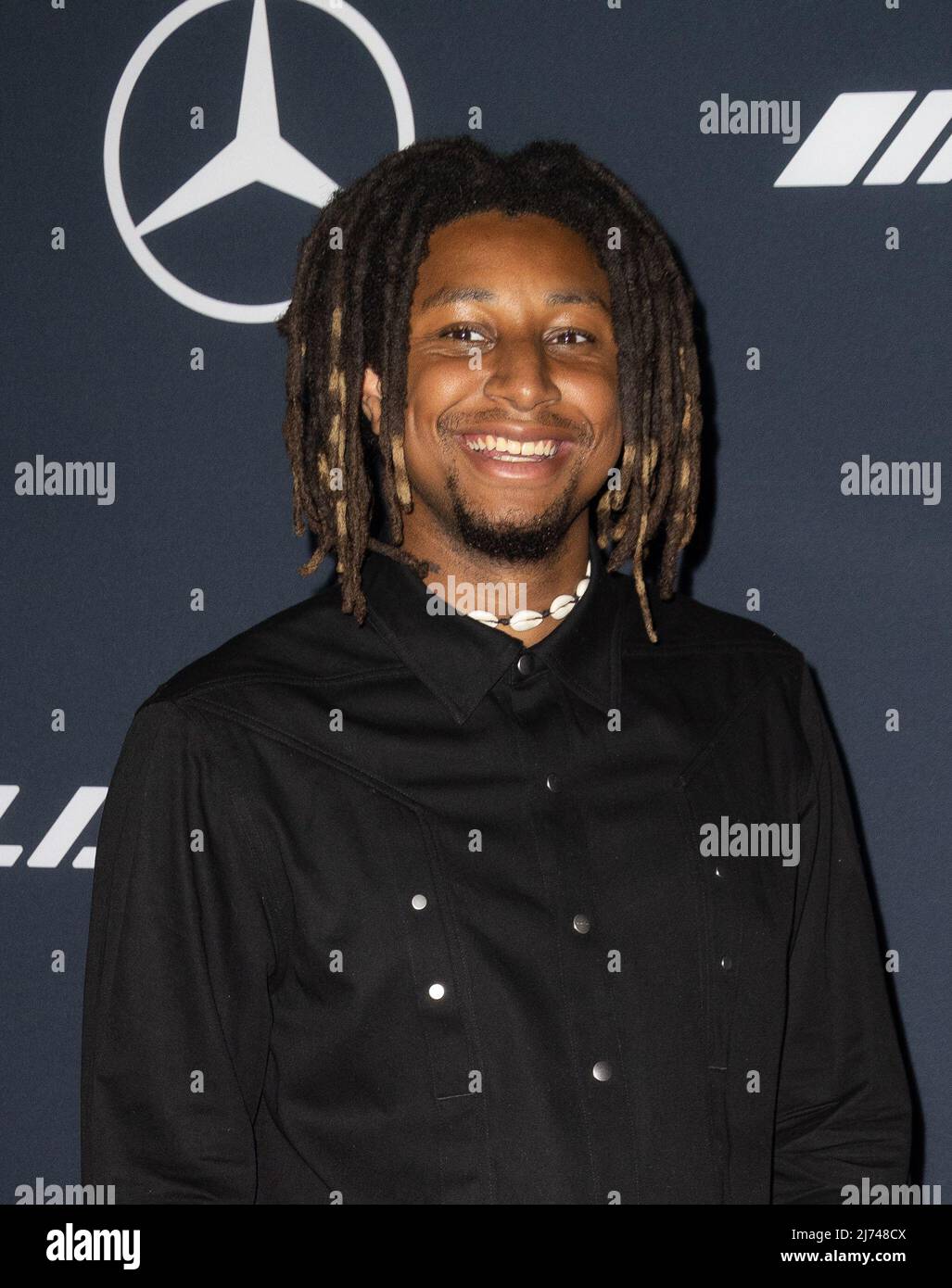 MIAMI, FLORIDA - MAY 05: Prince Nasir Dean attends the WILL.I.AMG Event ...
