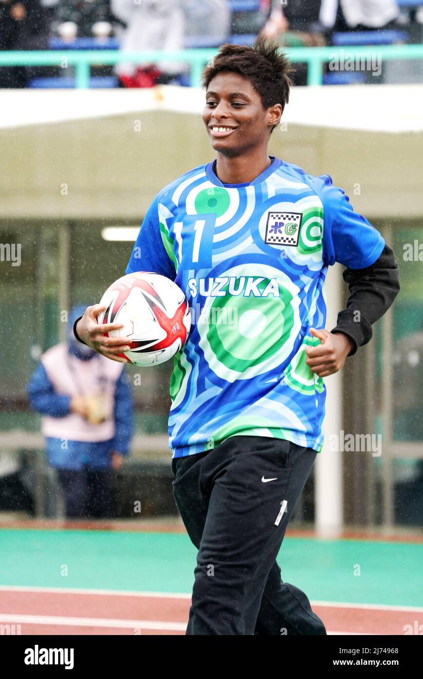 Evelyn Mawuli(), MAY 1, 2022 - Japan Football League 2022 match between Suzuka Point Getters 3-2 ...