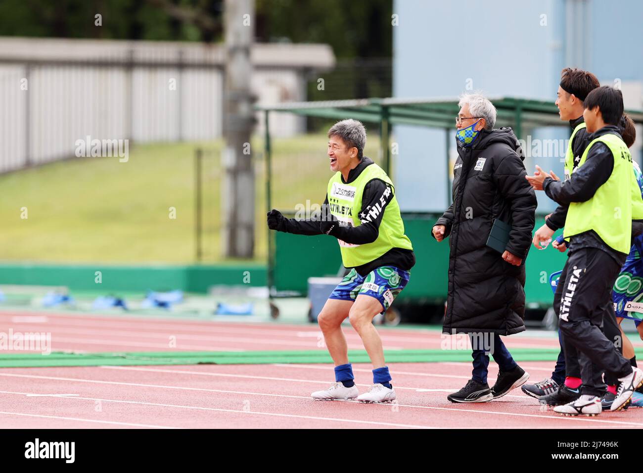 Kazuyoshi Miura (PG), MAY 1, 2022 - Japan Football League 2022 match between Suzuka Point ...
