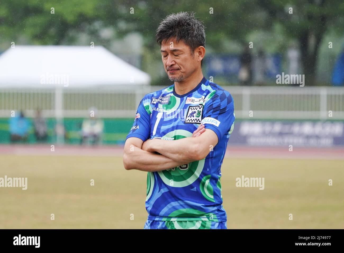 Kazuyoshi Miura (PG), MAY 1, 2022 - Japan Football League 2022 match between Suzuka Point ...