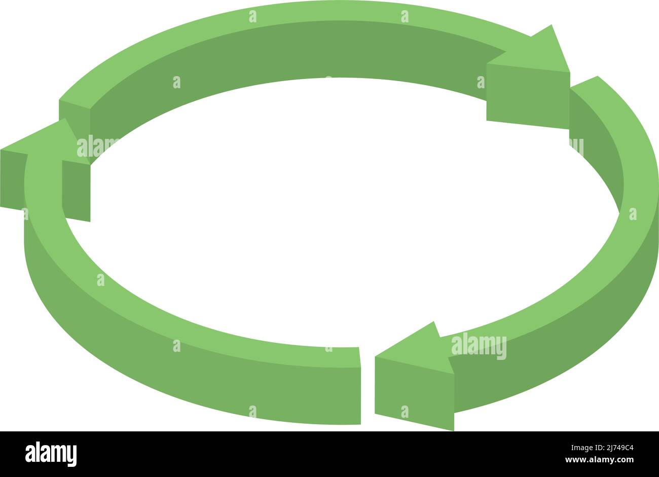 arrows round recycle sign Stock Vector Image & Art - Alamy