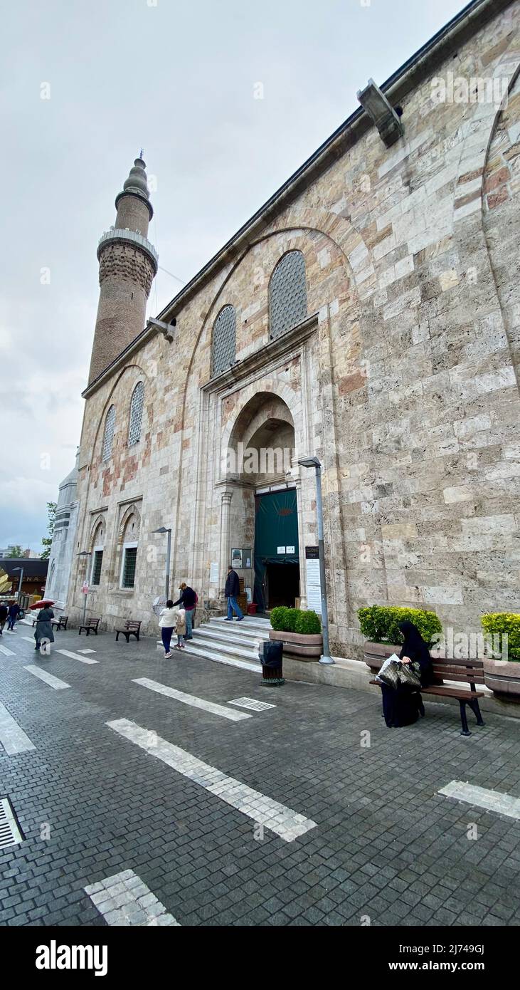 Bursa Grand Mosque Turkish Ulu Cami is the biggest historical mosque in ...