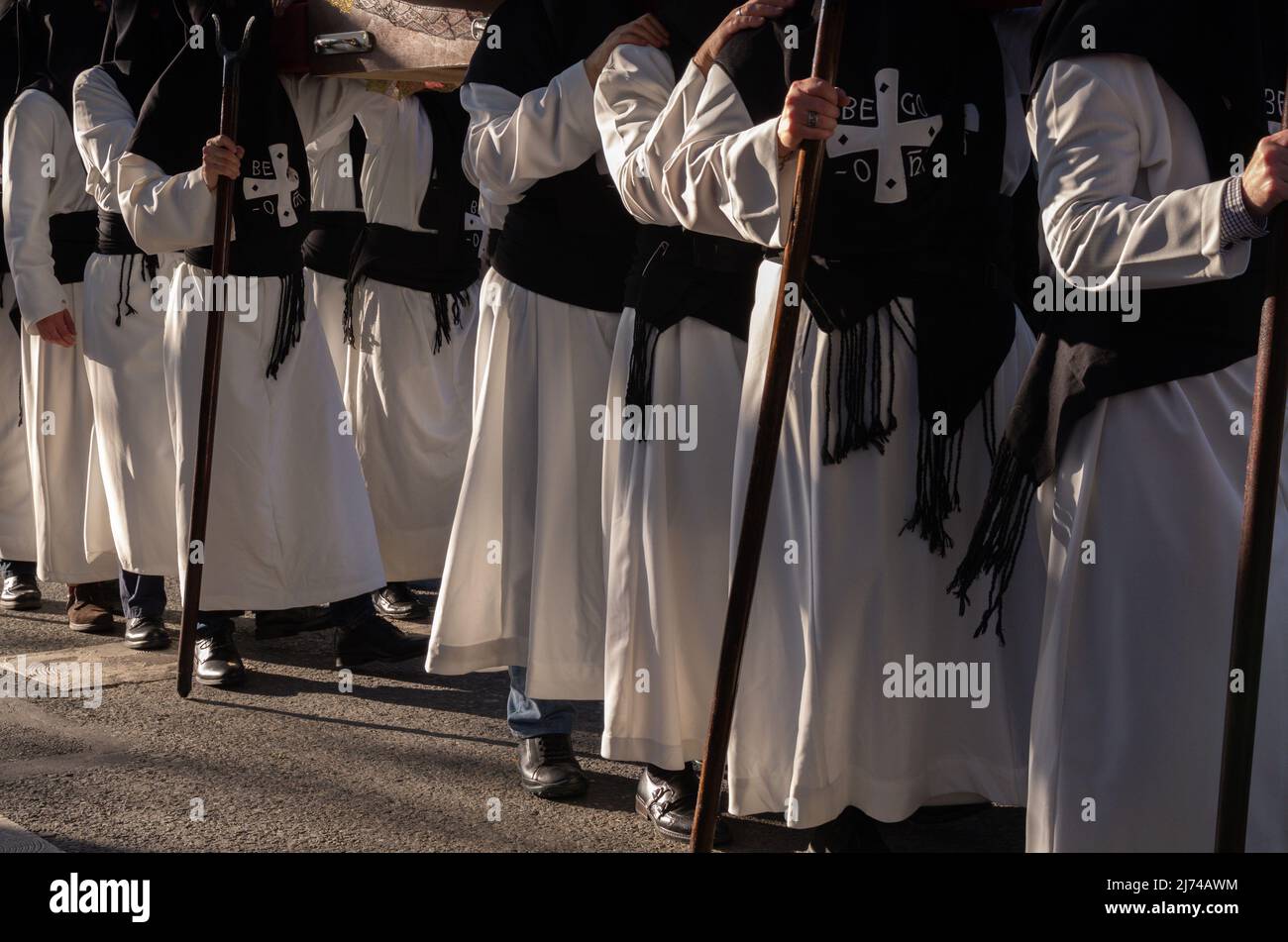Easter week procession in Spain Stock Photo - Alamy