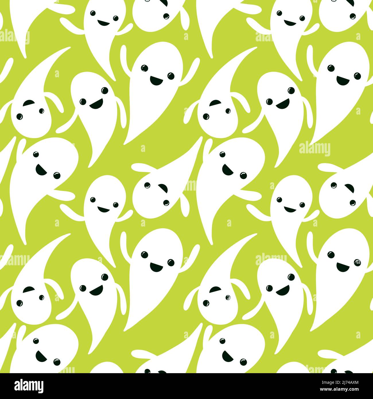 Halloween seamless ghost pattern for wallpaper and packaging and gifts ...