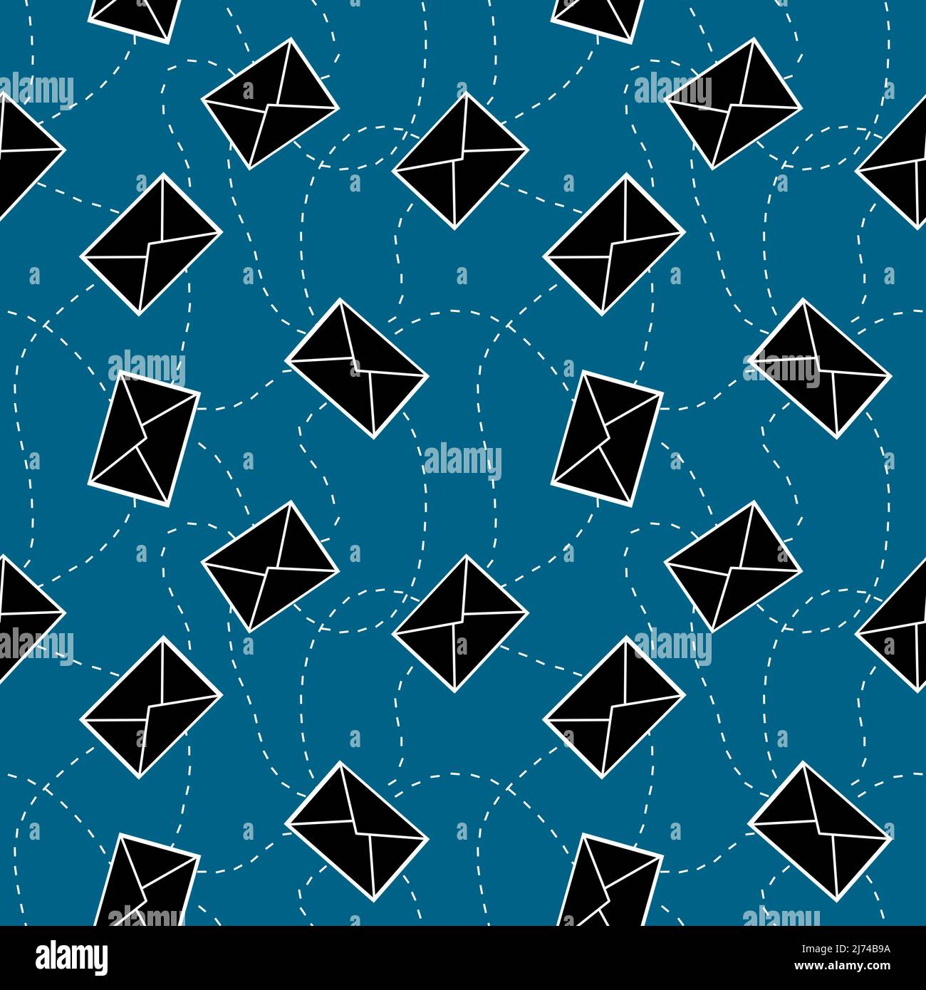 Seamless letters pattern for textiles and packaging and gifts and cards ...