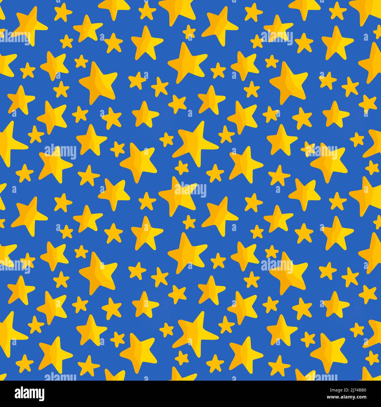 Kids seamless stars pattern for fabrics and textiles and packaging and ...