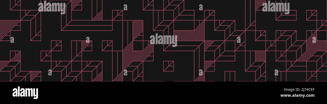 Implementation of Edward Zajec’s “Il Cubo” generative art background ...