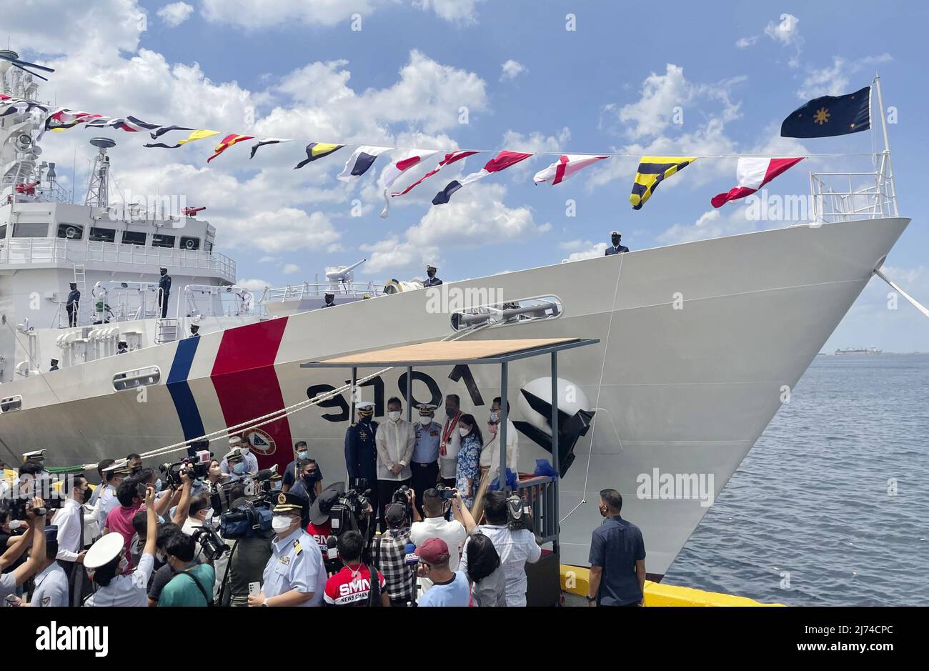 The Philippine Coast Guard commissions its new 97-meter 2,260-ton ... The Philippine Coast Guard commissions its new 97-meter 2,260-ton ...