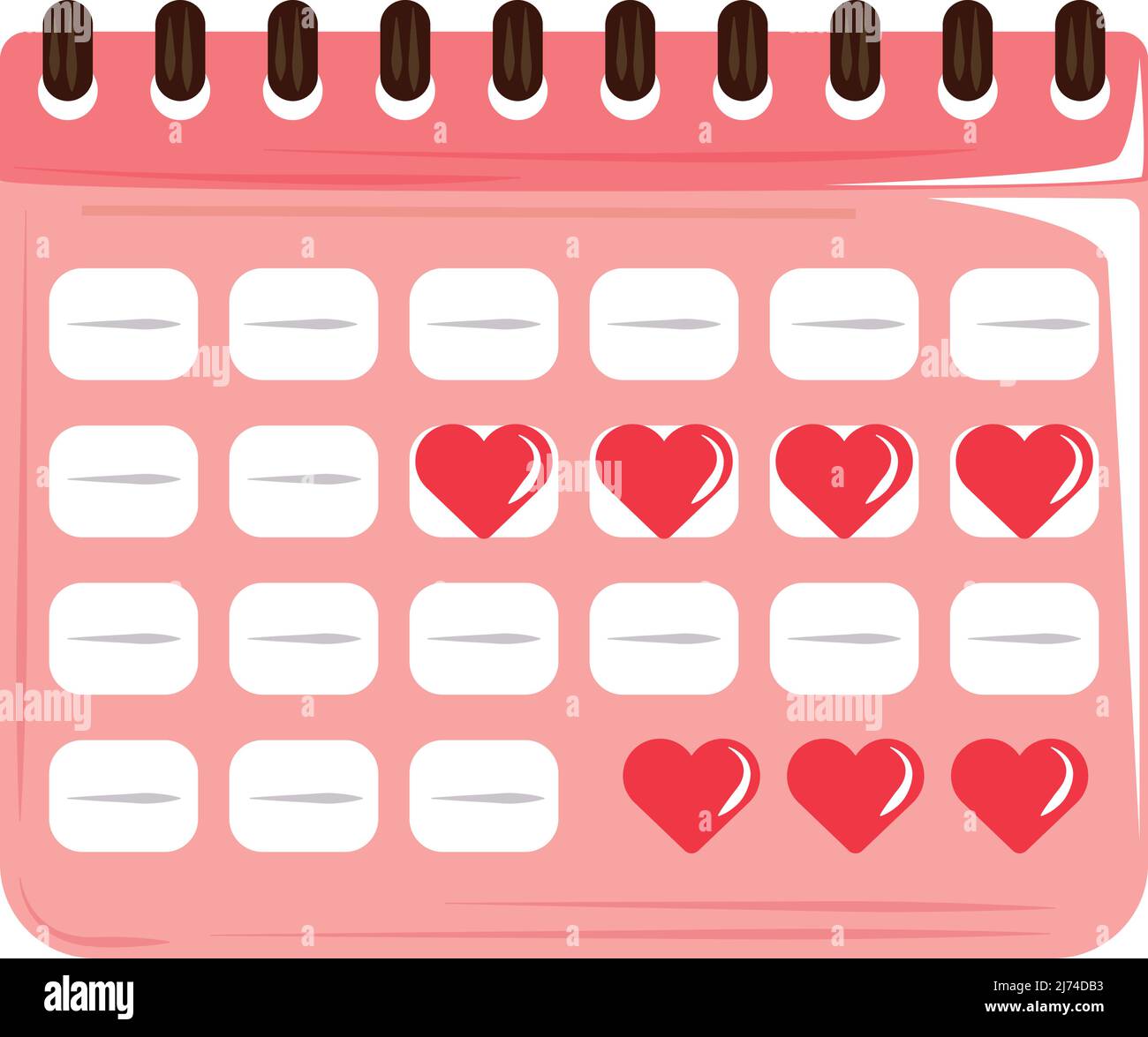 menstruation calendar control Stock Vector Image & Art - Alamy