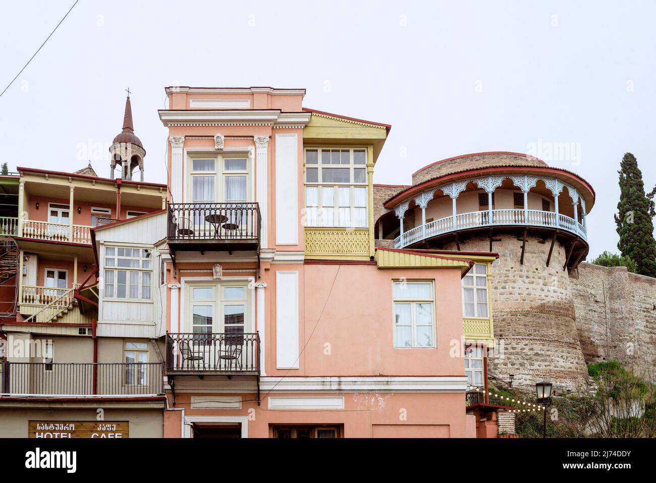 Historic architecture in Old Tbilisi/Georgia Stock Photo - Alamy