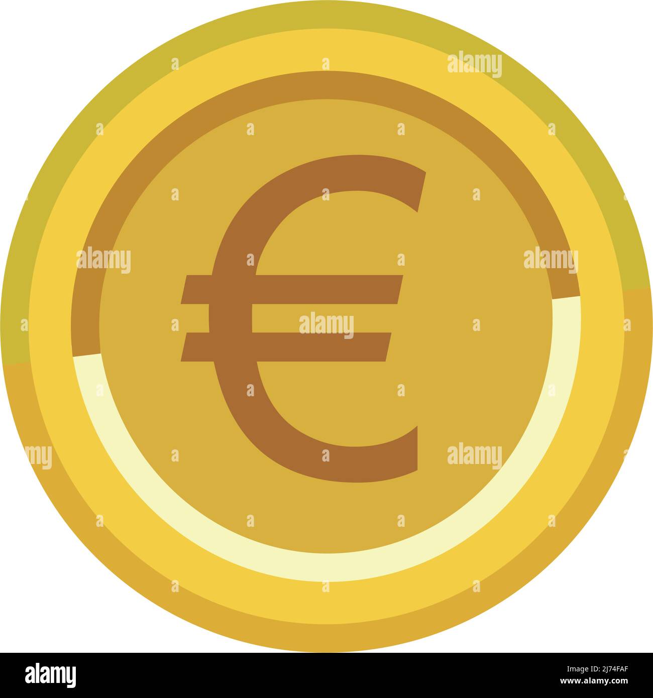 Euro currency icon. eu money. Editable vector Stock Vector Image & Art ...