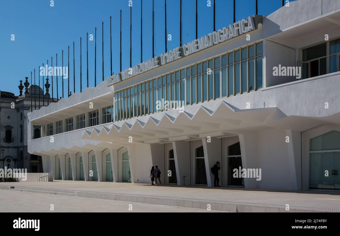 Italien Venedig Lido -12 Palazzo del Cinema Austragungsort des ...