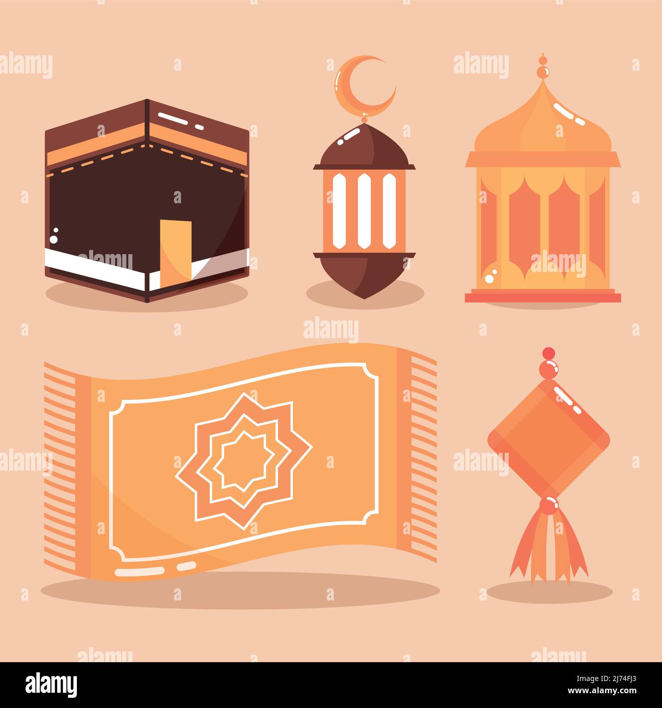 islamic religious icons Stock Vector Image & Art - Alamy
