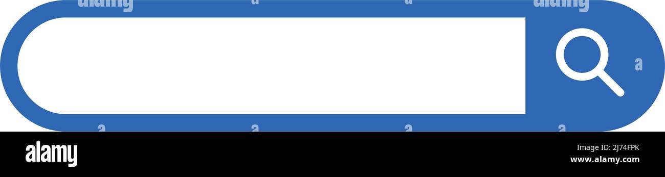 Computer screen search bar Cut Out Stock Images & Pictures - Alamy