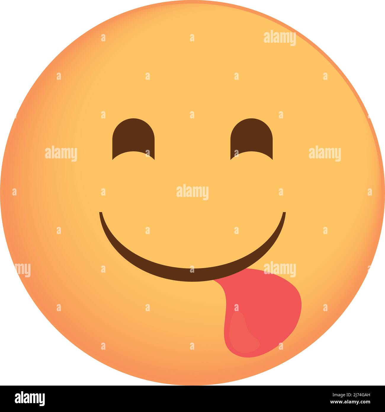 face tongue out emoji Stock Vector Image & Art - Alamy