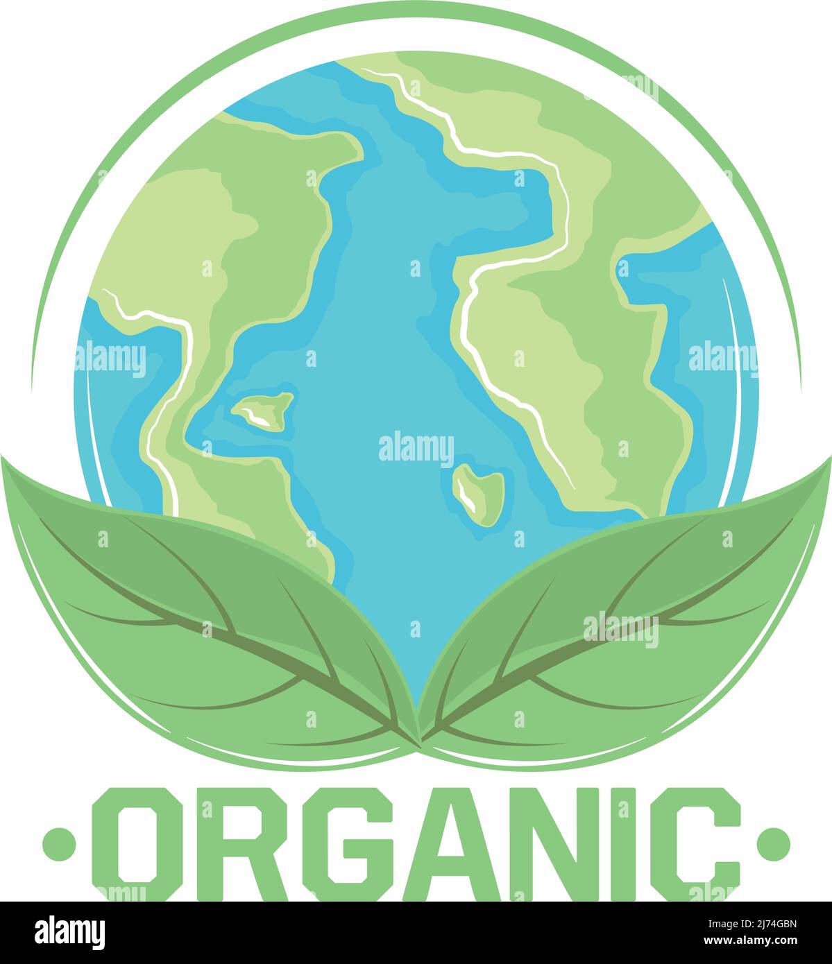 world organic label Stock Vector Image & Art - Alamy