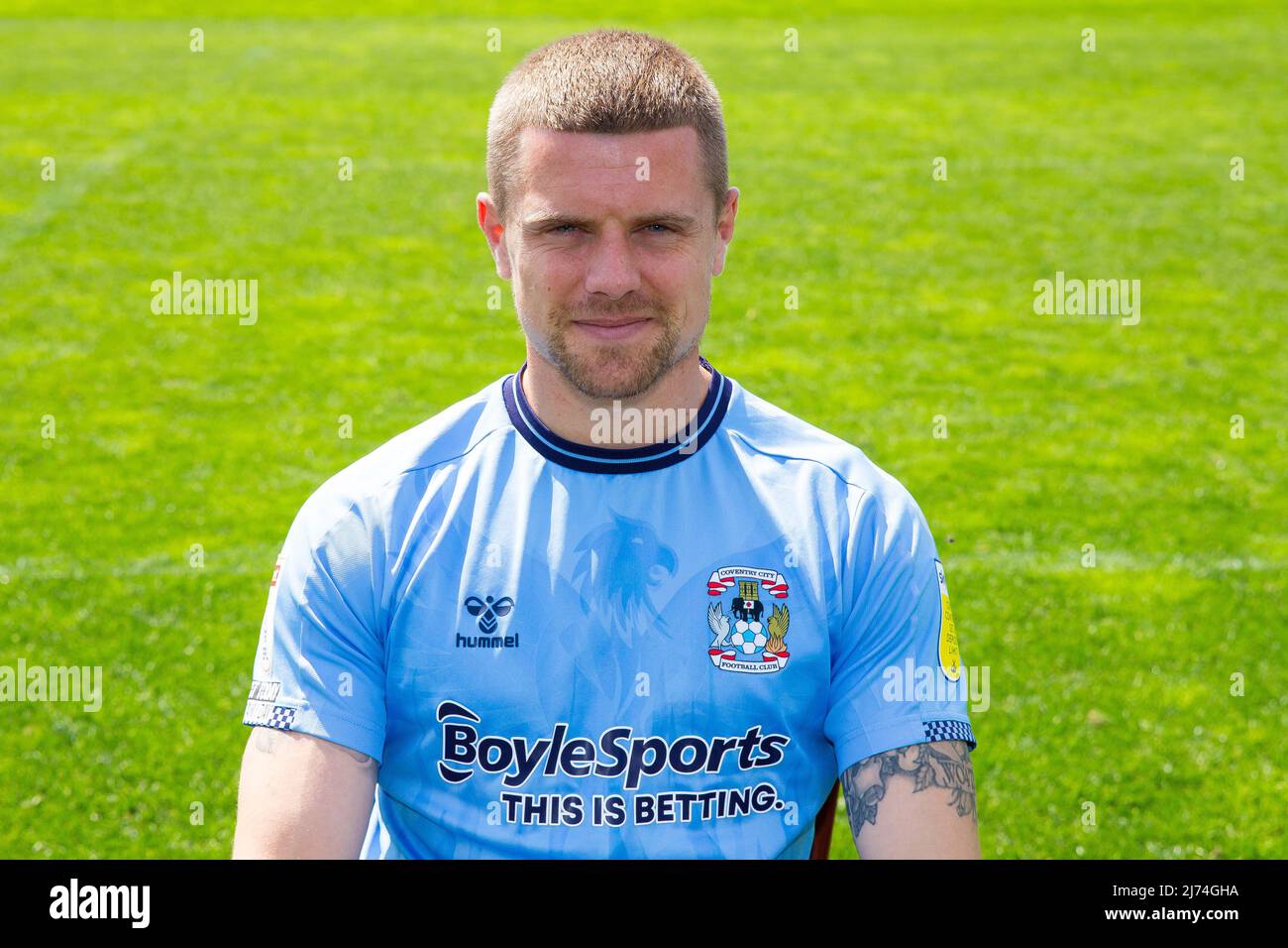 Coventry City's Jake Bidwell during a Coventry City photocall held at ...