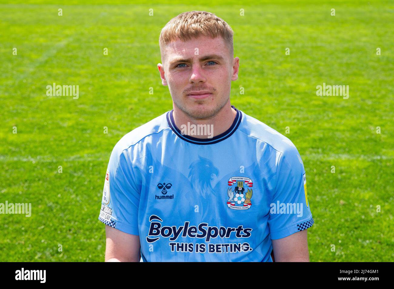 Coventry City's Josh Reid during a Coventry City photocall held at the ...