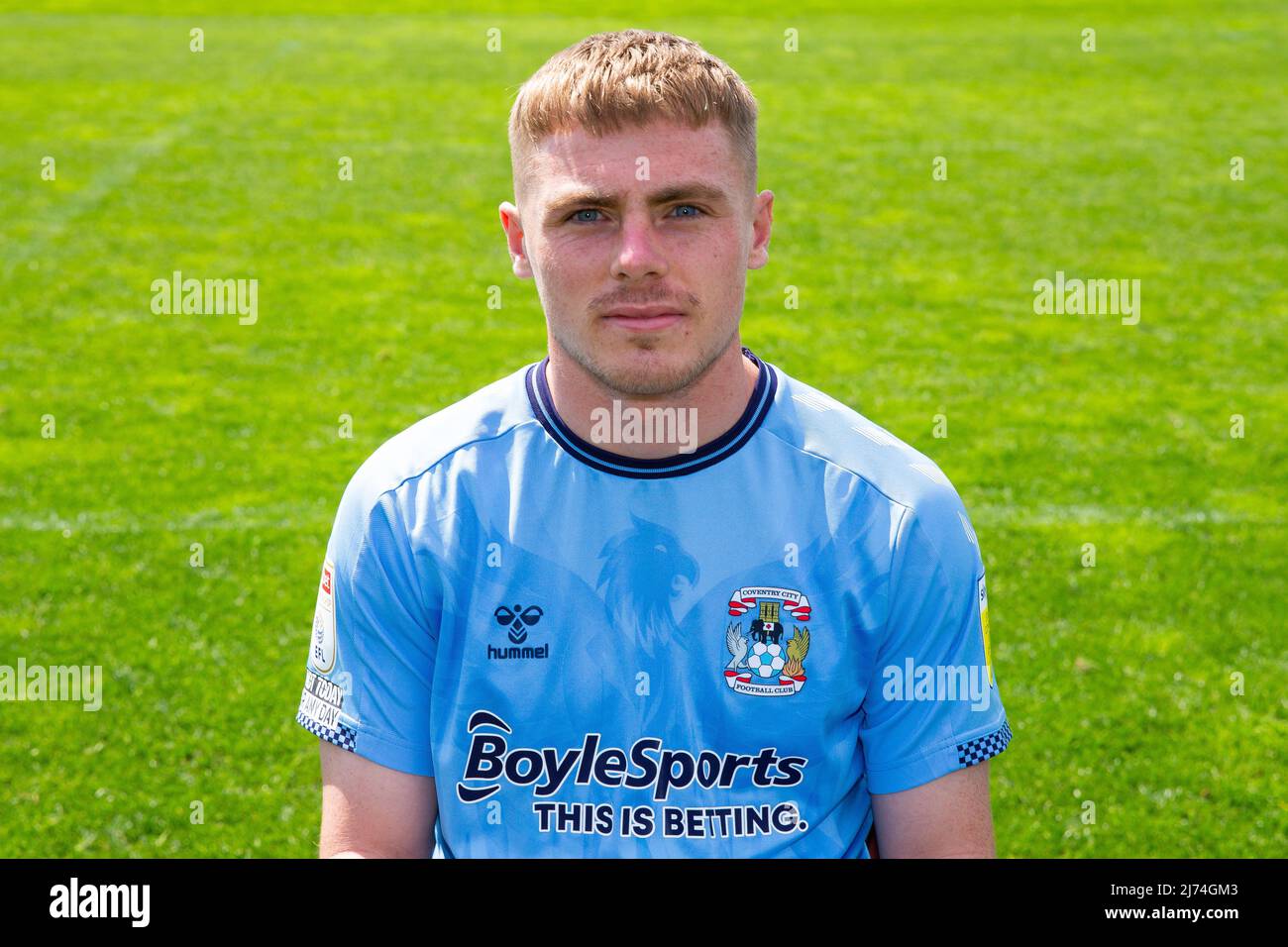 Coventry City's Josh Reid during a Coventry City photocall held at the ...