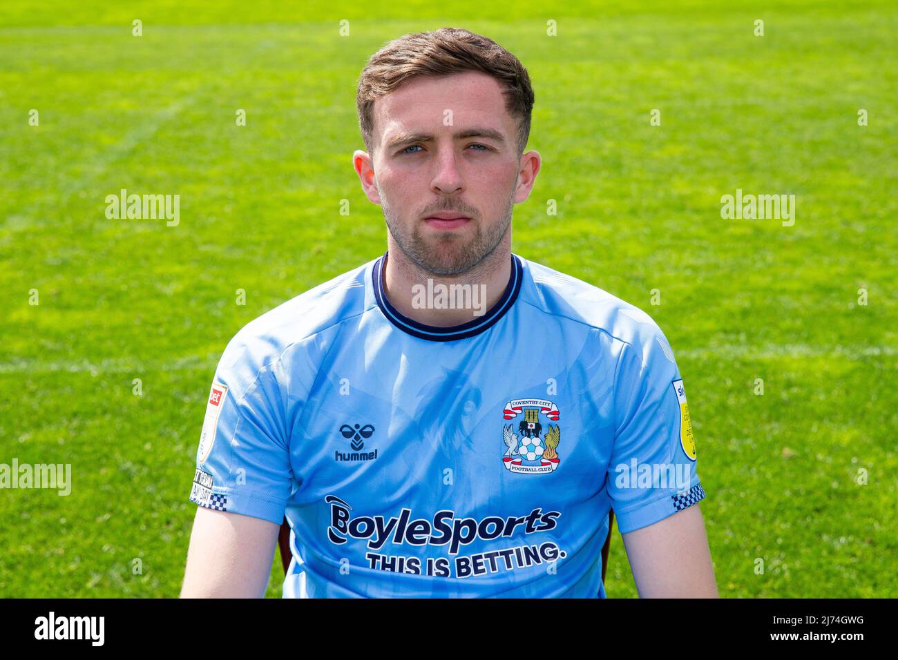 Coventry City's Jordan Shipley during a Coventry City photocall held at ...