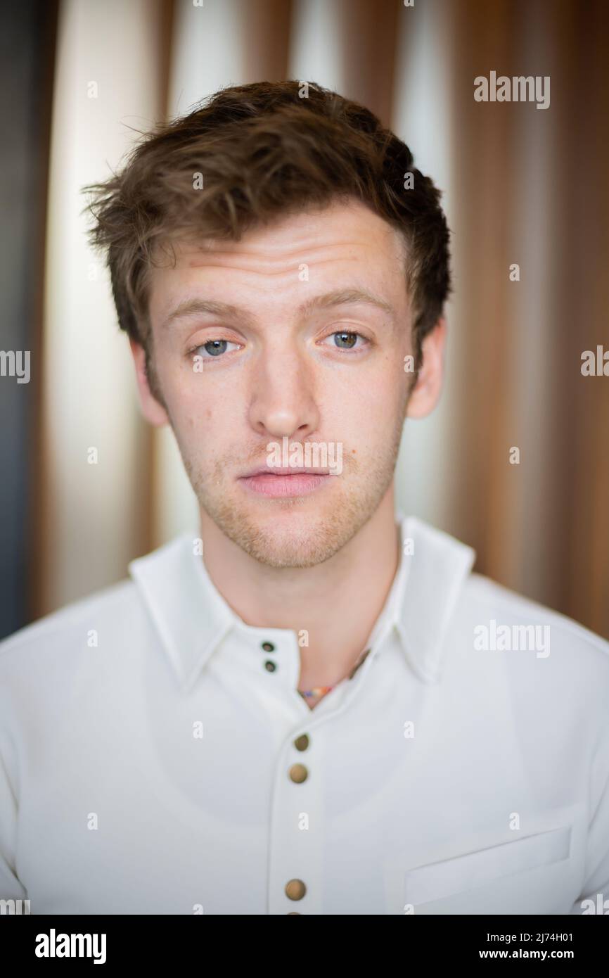 05 May 2022, Berlin: Timur Bartels, actor, participates in the Green ...