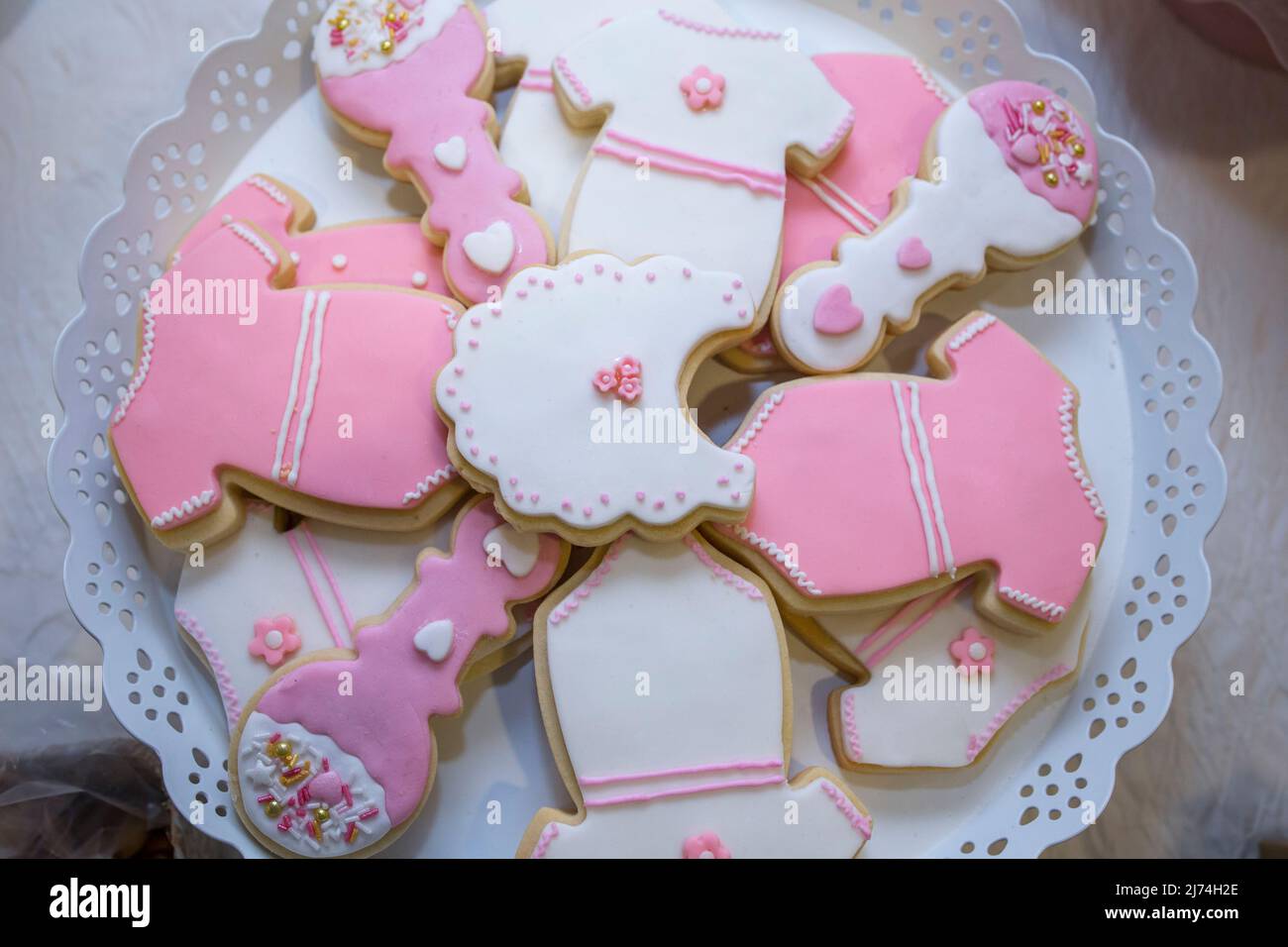 Christening cookies hi-res stock photography and images - Alamy