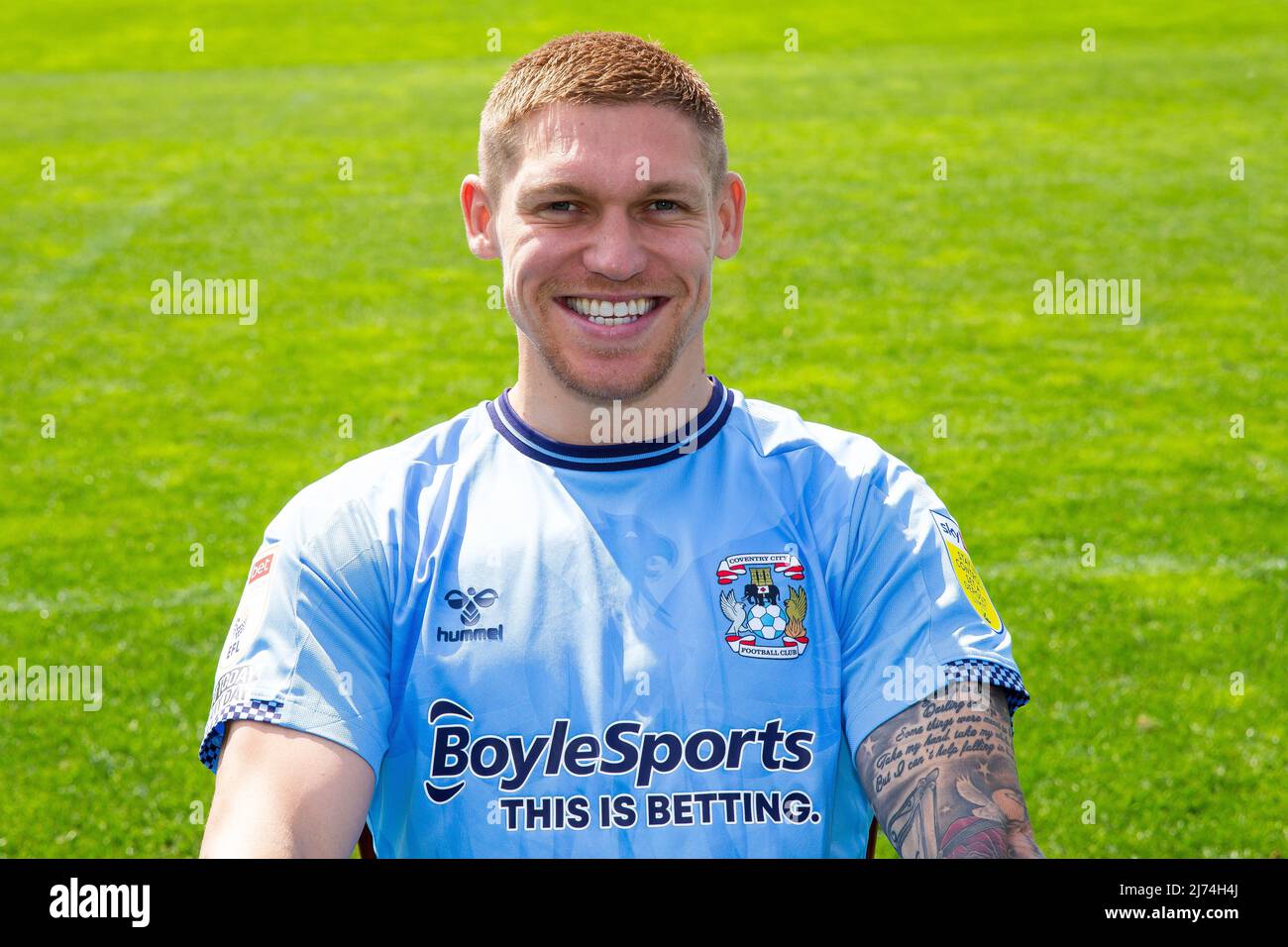 Coventry City's Martyn Waghorn during a Coventry City photocall held at ...
