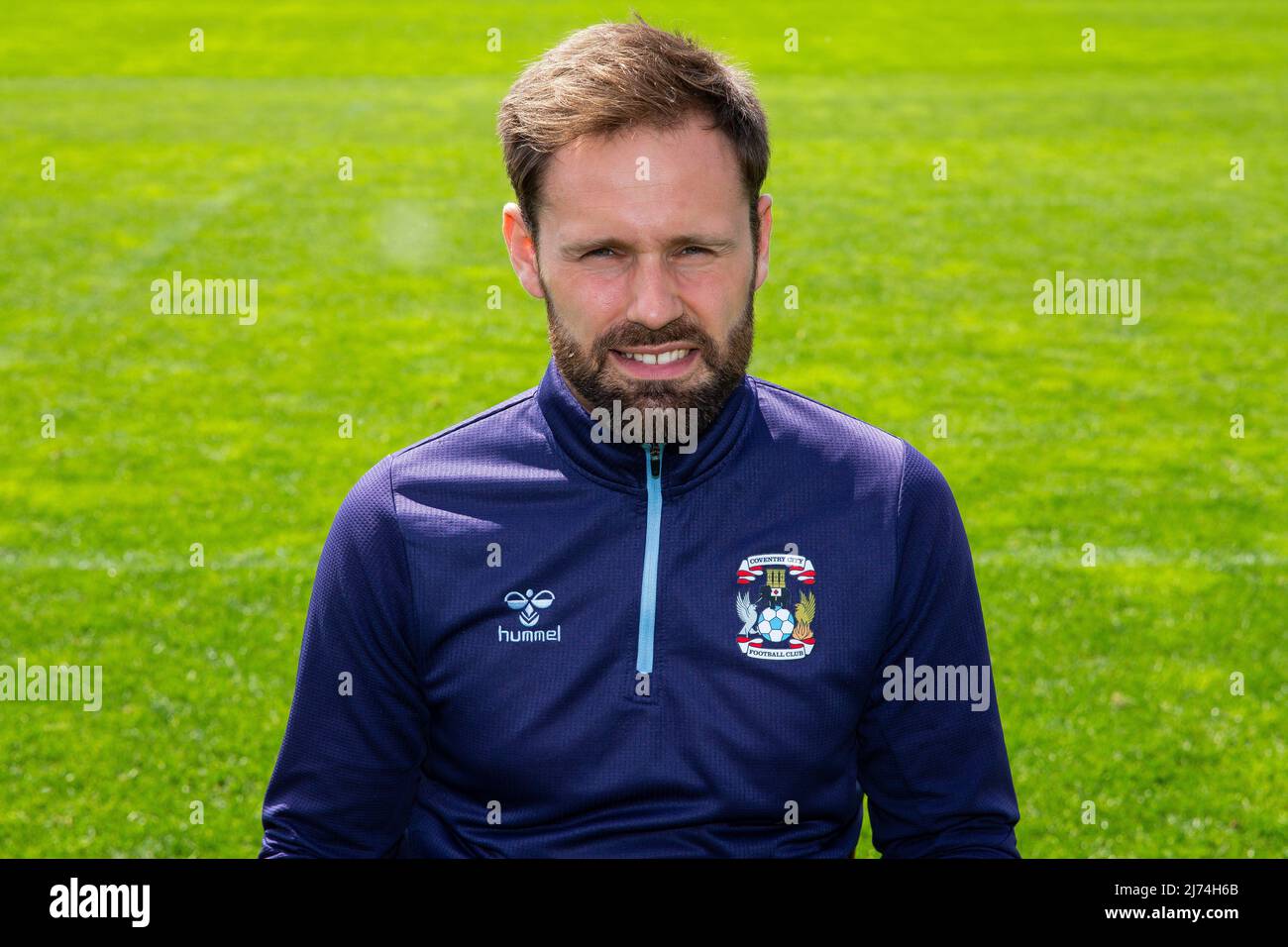 Coventry City senior fitness coach Andy Young during a Coventry City ...