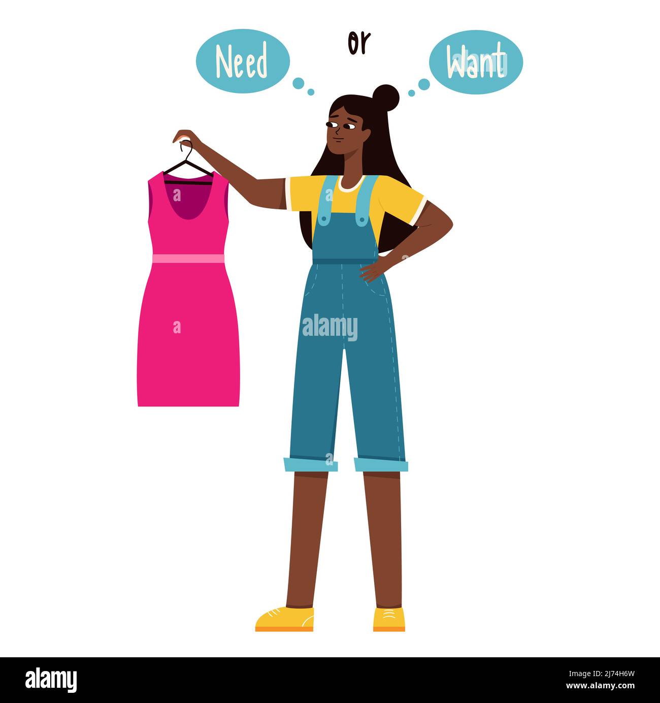 She said no Stock Vector Images - Alamy