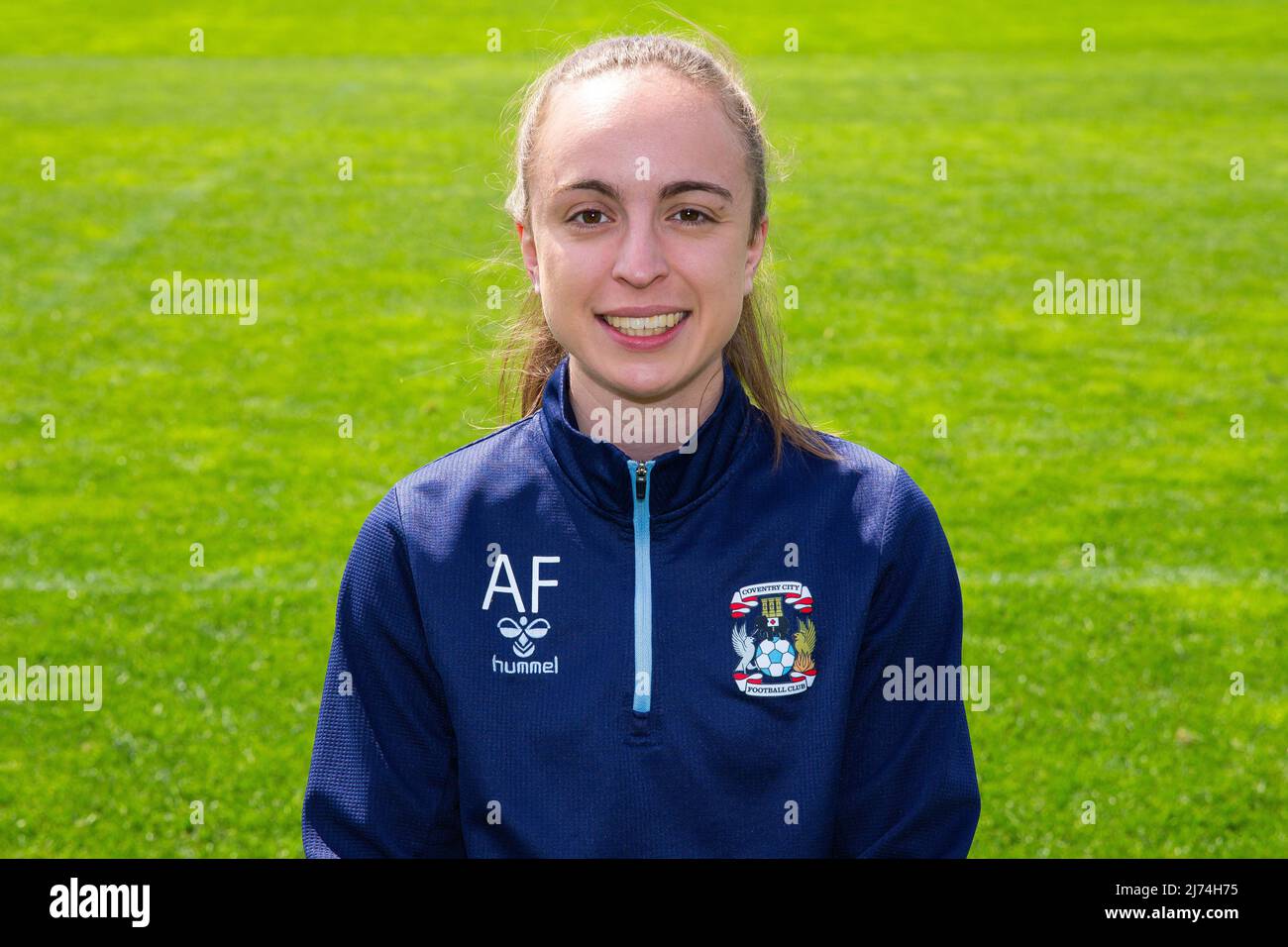 Coventry City sports scientist Abbie Forman during a Coventry City ...