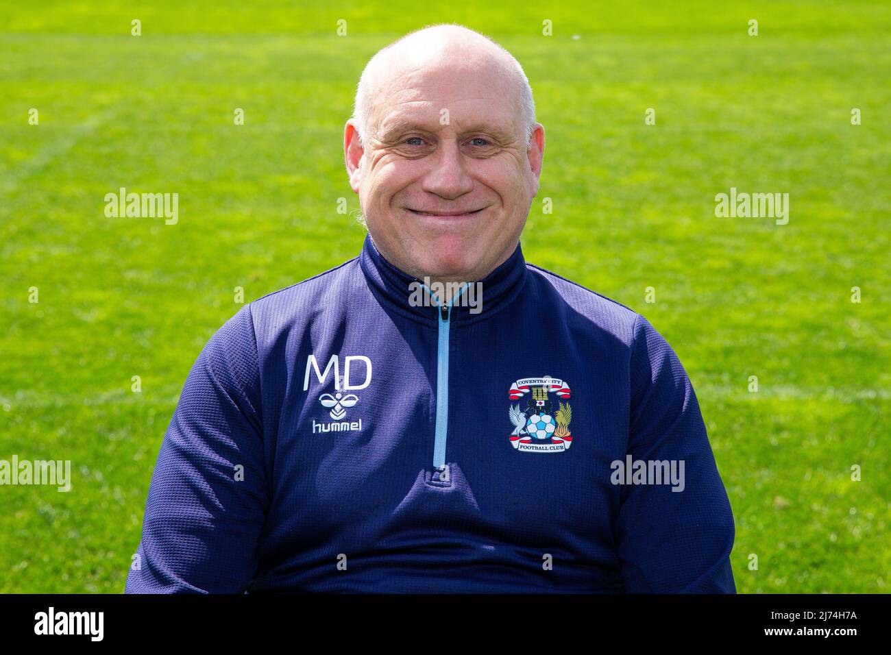Coventry City soft tissue therapist Marcus Drake during a Coventry City ...